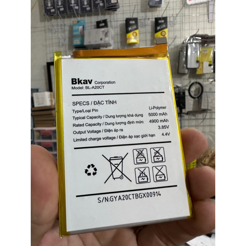 Pin thay thế điện thoại Bphone A40/A50/A60 chuẩn dung lượng | Shopee ...