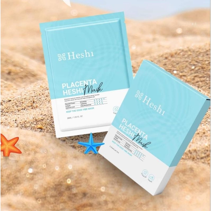 Mặt nạ Heshi Placenta Mash | Shopee Việt Nam