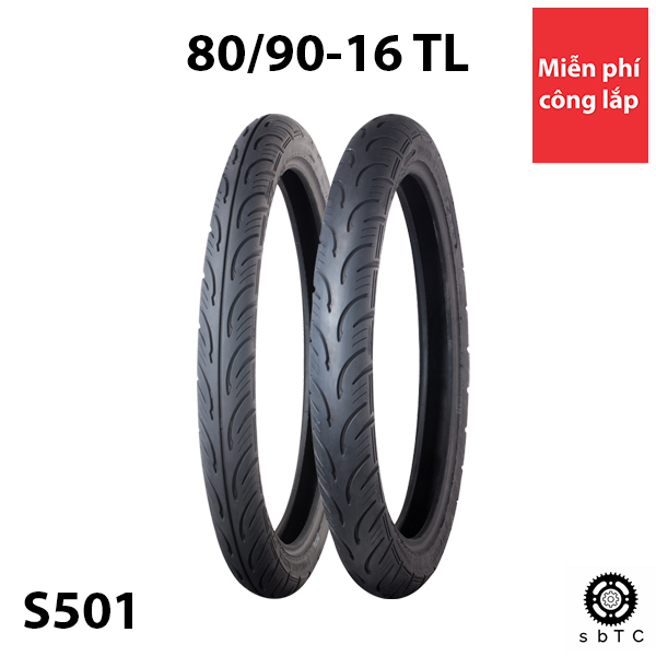 Lốp vỏ xe máy Yokohama S501 80/90-16 TL chính hãng | Shopee Việt Nam