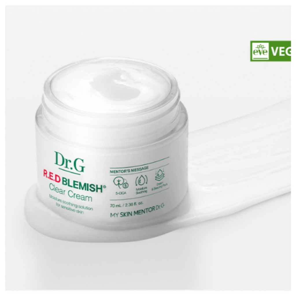 Kem dưỡng cho da dầu mụn DrG Dr.G Red Blemish clear cream | Shopee Việt Nam