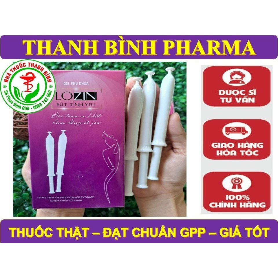 GEL PHỤ KHOA LOZIN-GIÚP DƯỠNG DA-LÀM MỀM-SĂN SE VÙNG KÍN-NGĂN NGỪA LÃO ...