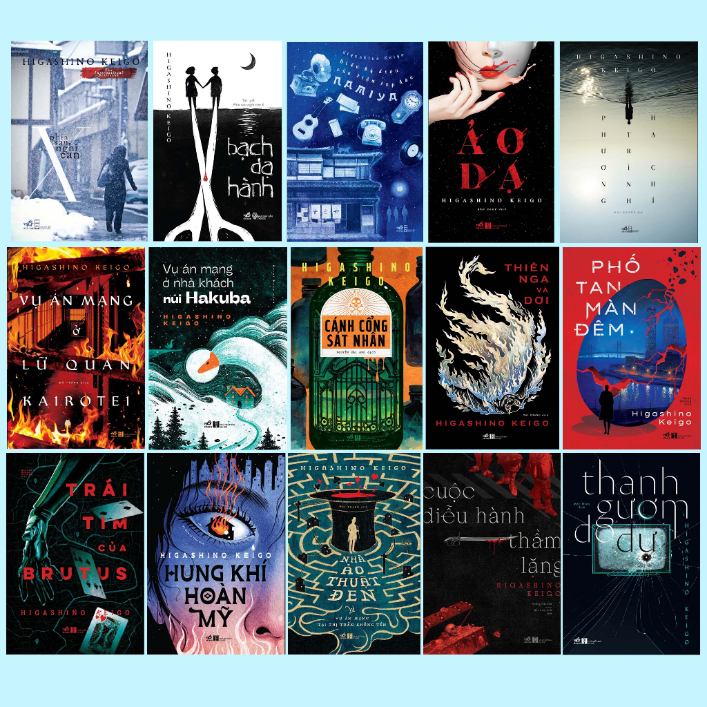 Sách Nhã Nam - Series tác giả Higashino Keigo (cập nhật) | Shopee Việt Nam