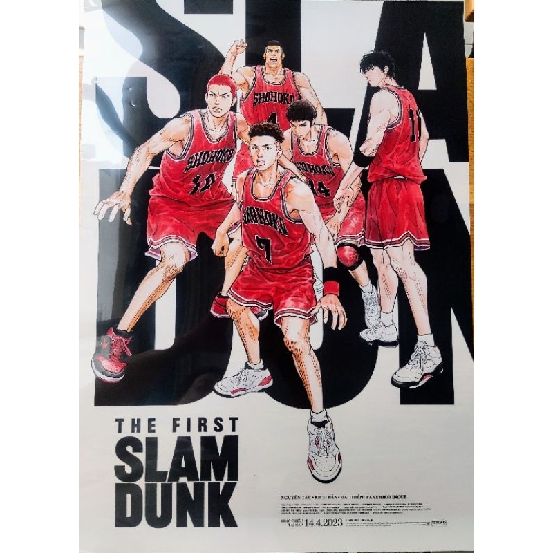 Poster phim Slam Dunk vào tháng 04.2023 | Shopee Việt Nam