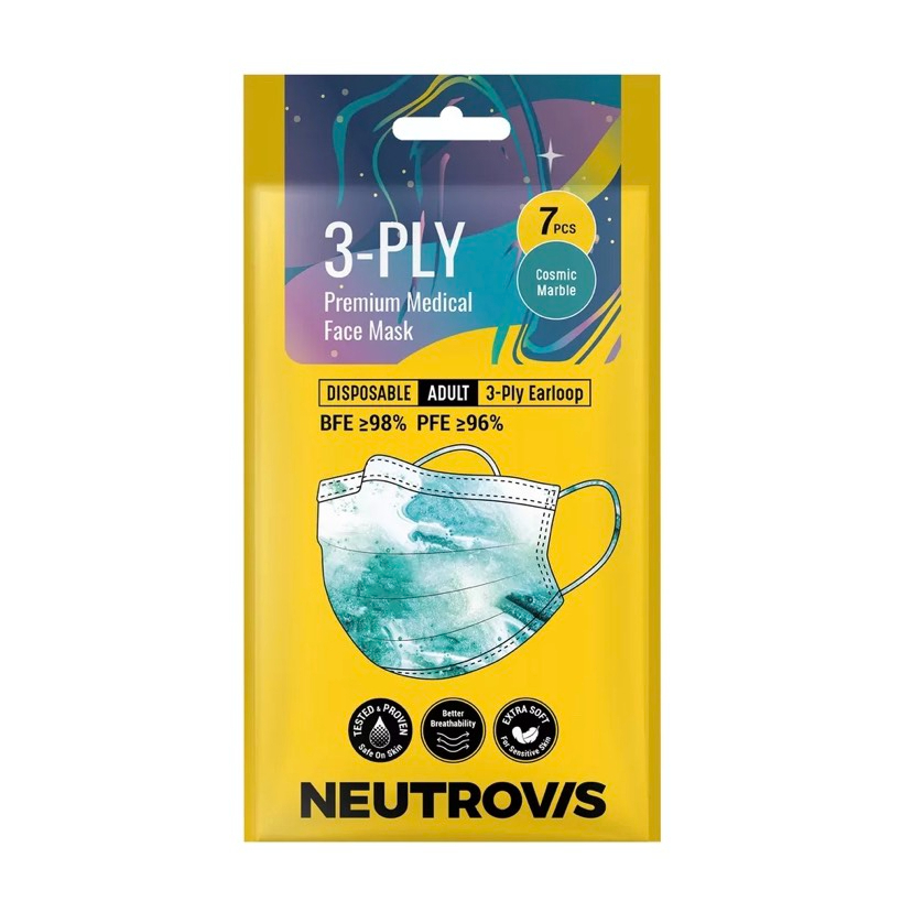 Khẩu Trang Y Tế Neutrovis Malaysia Cao Cấp 4 Lớp - 3 lớp Hộp 30 Cái ...