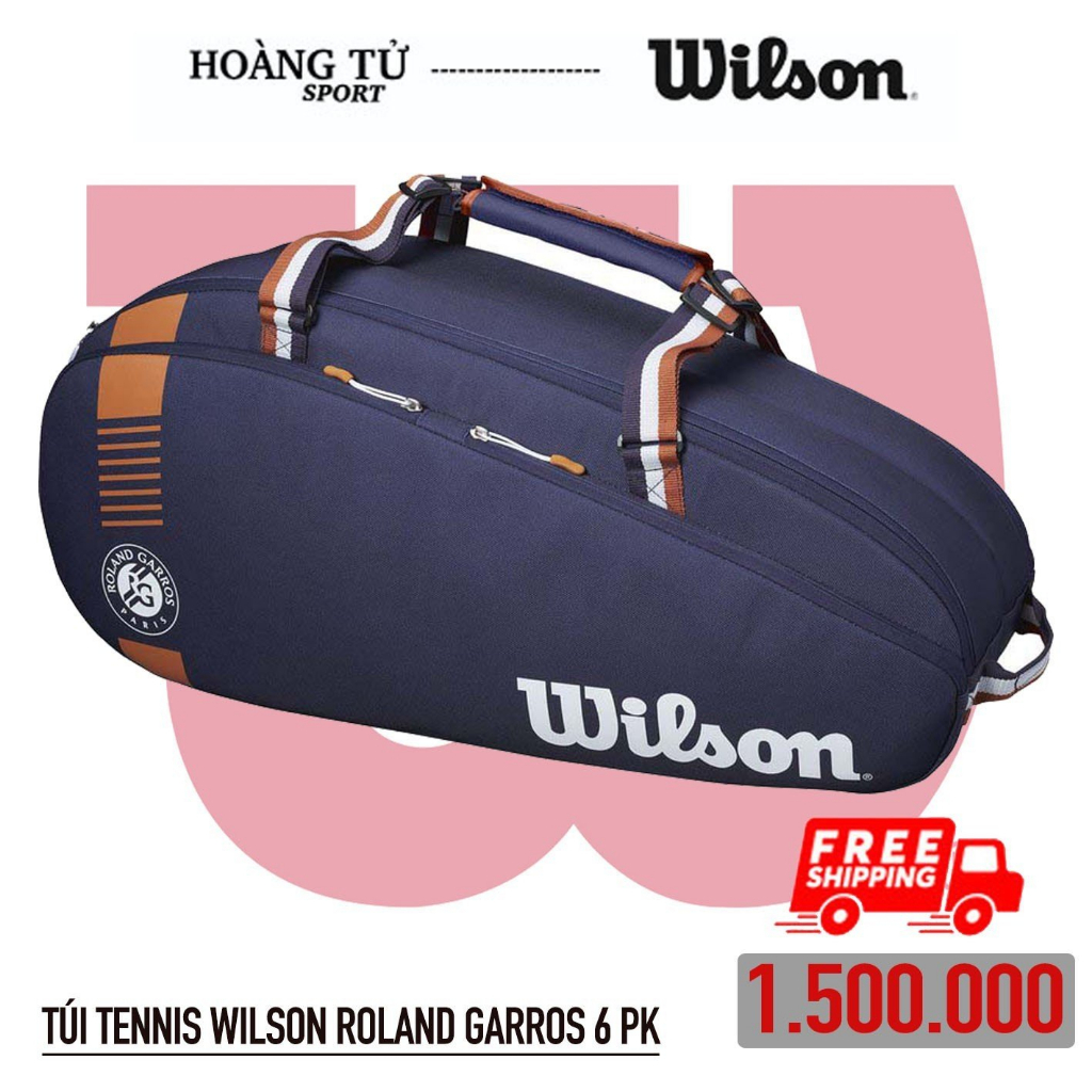 Túi Đựng Vợt Tennis Thể Thao Wilson 6 PK Chính Hãng | Shopee Việt Nam