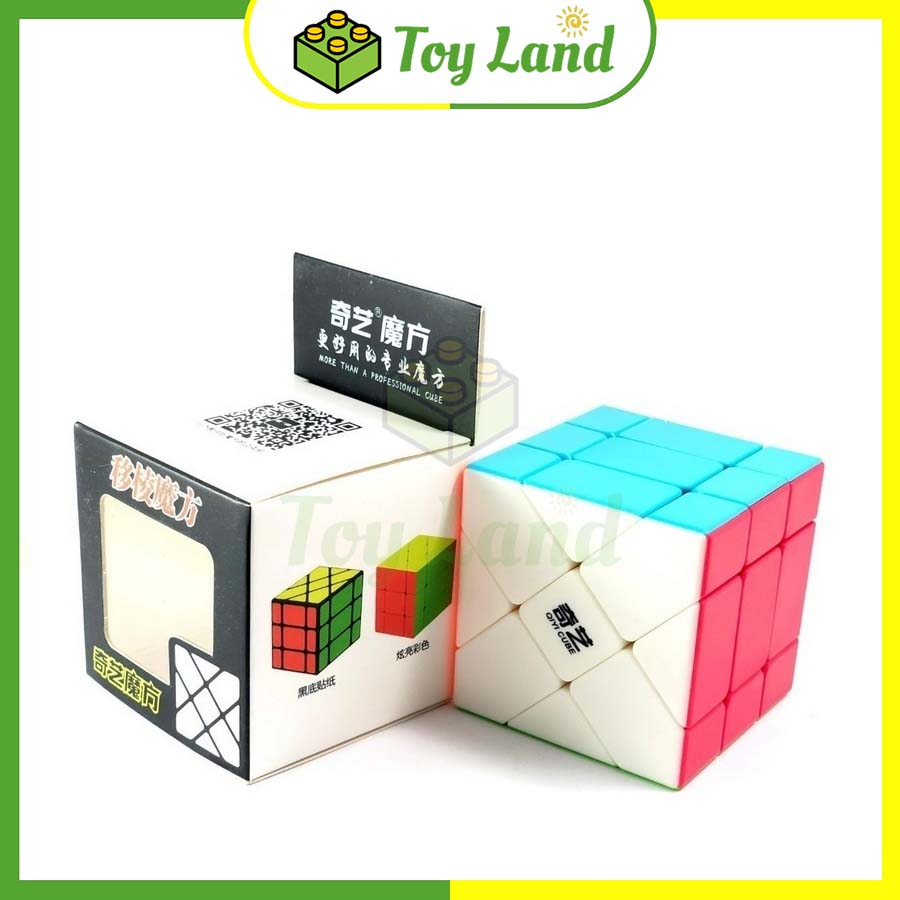 Rubik QiYi Viền Đen 2x2 3x3 4x4 5x5 Megaminx Pyraminx Rubic Biến Thể Đồ ...