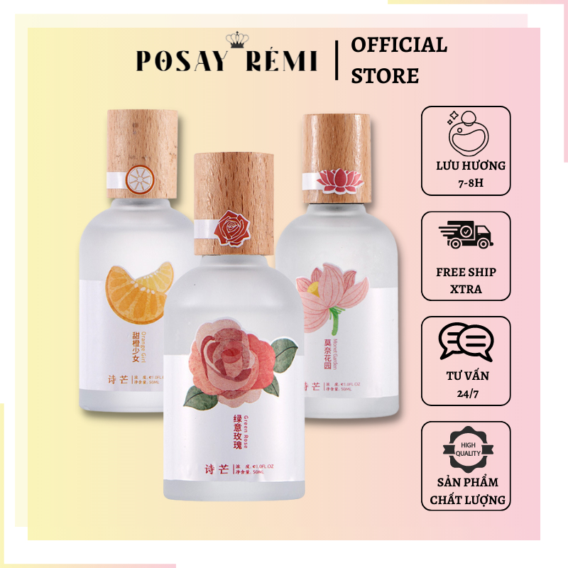 Nước Hoa Nội Địa Trung Body Mist Shimang Thơm Lâu Nắp Gỗ Thân Thủy Tinh ...