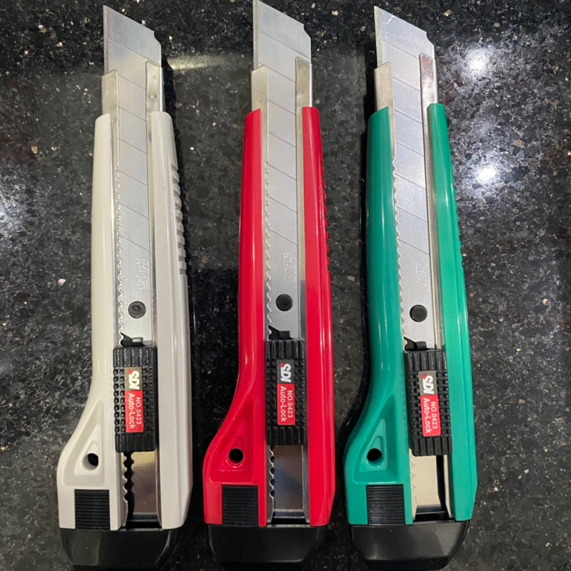 Dao rọc giấy lớn chính hãng SDI 0423 sử dụng lưỡi 18mm( có 2 lưỡi dự phòng) | Shopee Việt Nam