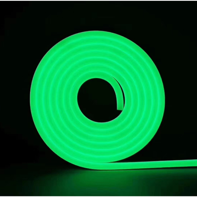 Cuộn 5m LED dây Neon flex 6x12mm 12V 10 màu trang trí uốn chữ taọ hình ...