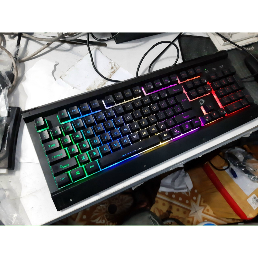 Bàn phím giả cơ E-DRA EK701 - RGB LED 7 màu _Bàn phím Gaming EDRA EK701 ...