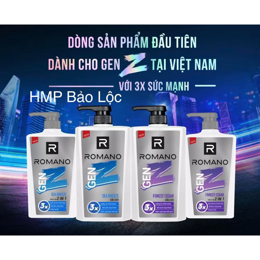 Dàu Gội Dưỡng Tóc Romano GenZ 610gr | Shopee Việt Nam