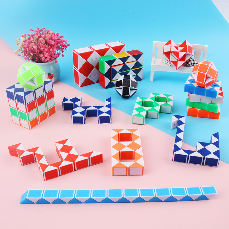 Rubik Rắn Gấp Khúc Snake MaGic 72 Đoạn - Rubic Biến Thể Xếp Hình Cao ...