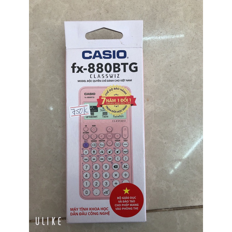 Máy tính Casio Fx-880BTG Chính hãng | Shopee Việt Nam