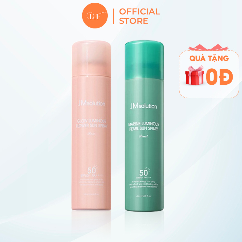 Xịt chống nắng nâng tone bảo vệ da hoàn hảo JM Solution Luminous Sun Spray 180ml | Shopee Việt Nam