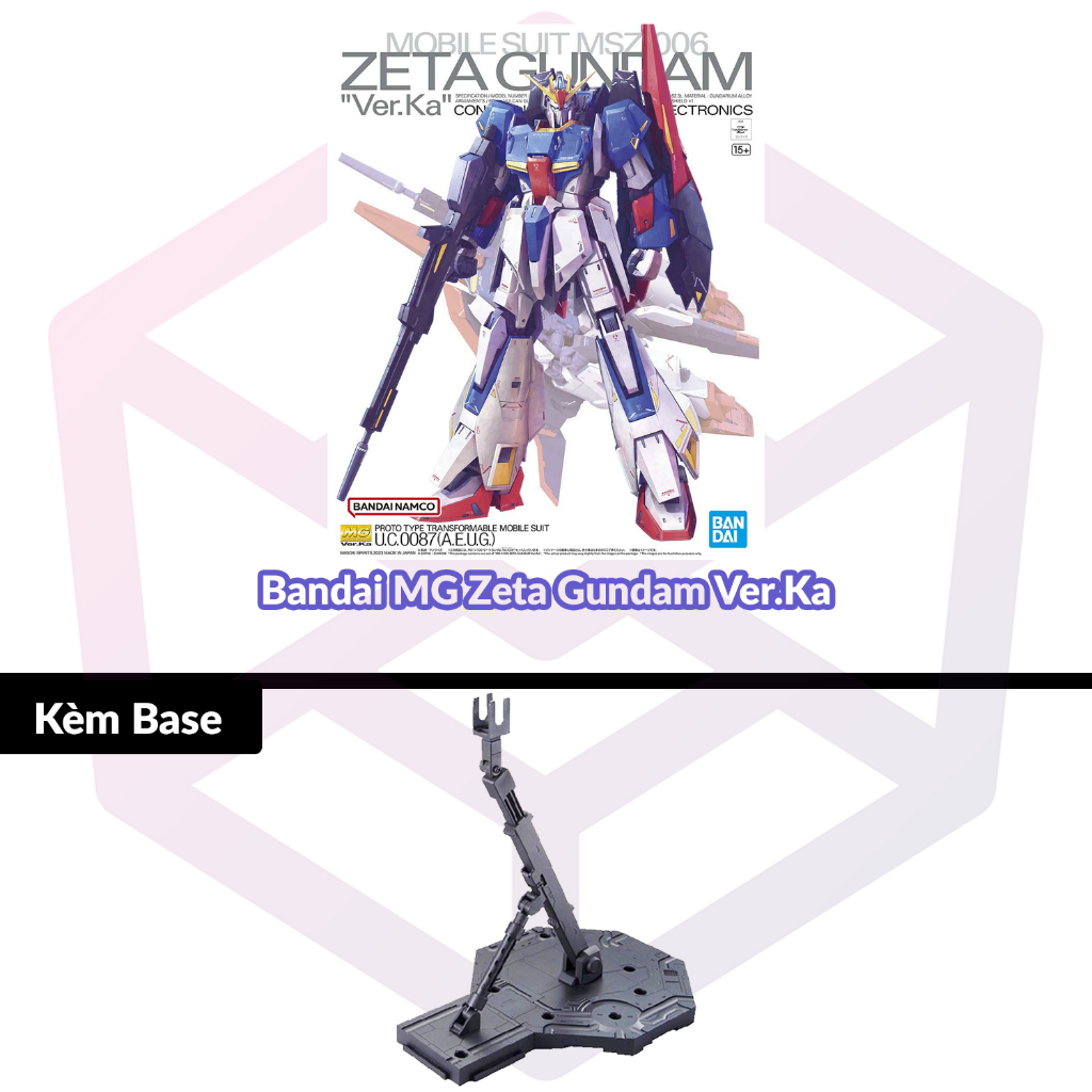 Mô hình Gundam Bandai MG Zeta Gundam Ver.Ka 1/100 MS Zeta Gundam [GDB] [BMG] | Shopee Việt Nam