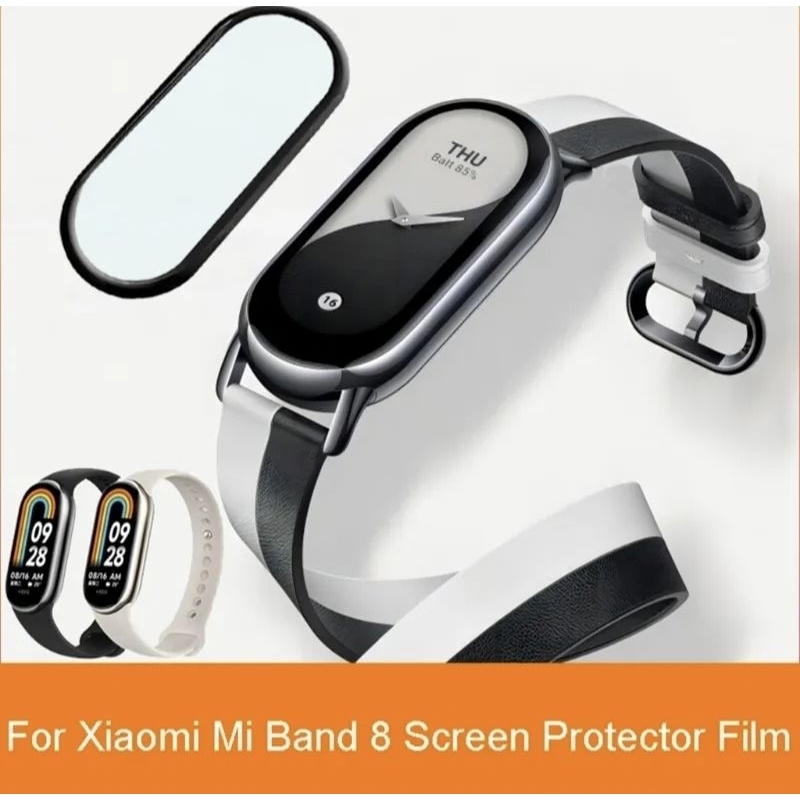 [ Miband 8 ] Cường Lực 3d Bảo Vệ Màn Hình Cho Xiaomi Mi Band 5 6 7 8 | Shopee Việt Nam
