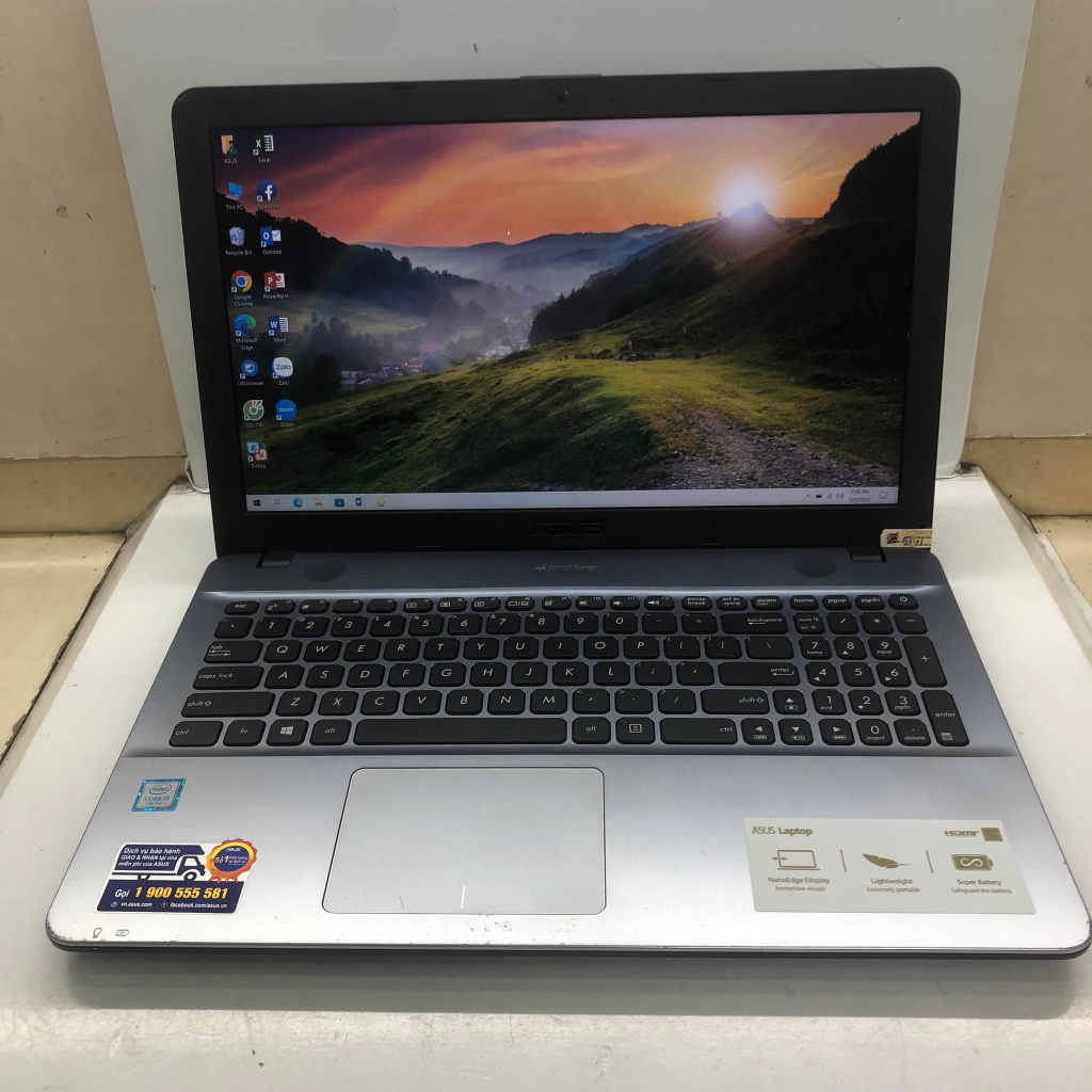 Máy Laptop Asus X541UAK Intel Core i3 7100U, 8gb ram, 120gb ssd, Vga ...