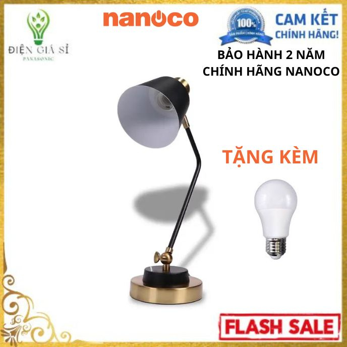 Đèn Bàn Học 5W(NDKC04IB) Chính Hãng Nanoco/ Tặng Kèm Bóng Bulb 5W ...