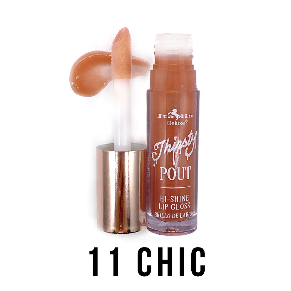 Son bóng Italia Deluxe Thirsty Pout Hi-shine Gloss | Shopee Việt Nam
