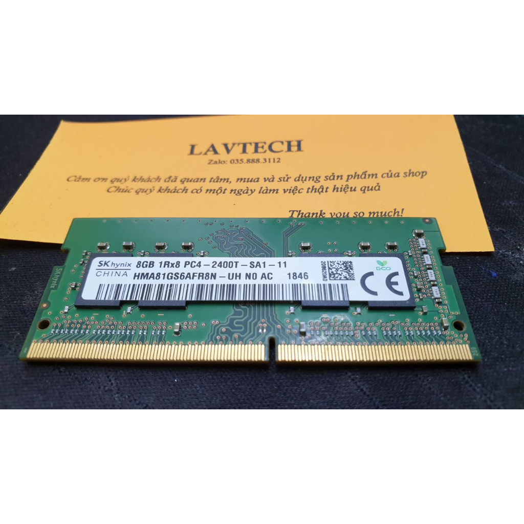 Ram Laptop SK Hynix 8GB PC4 2400T-SA1-11 Ram 8GB DDR4 Memory ...