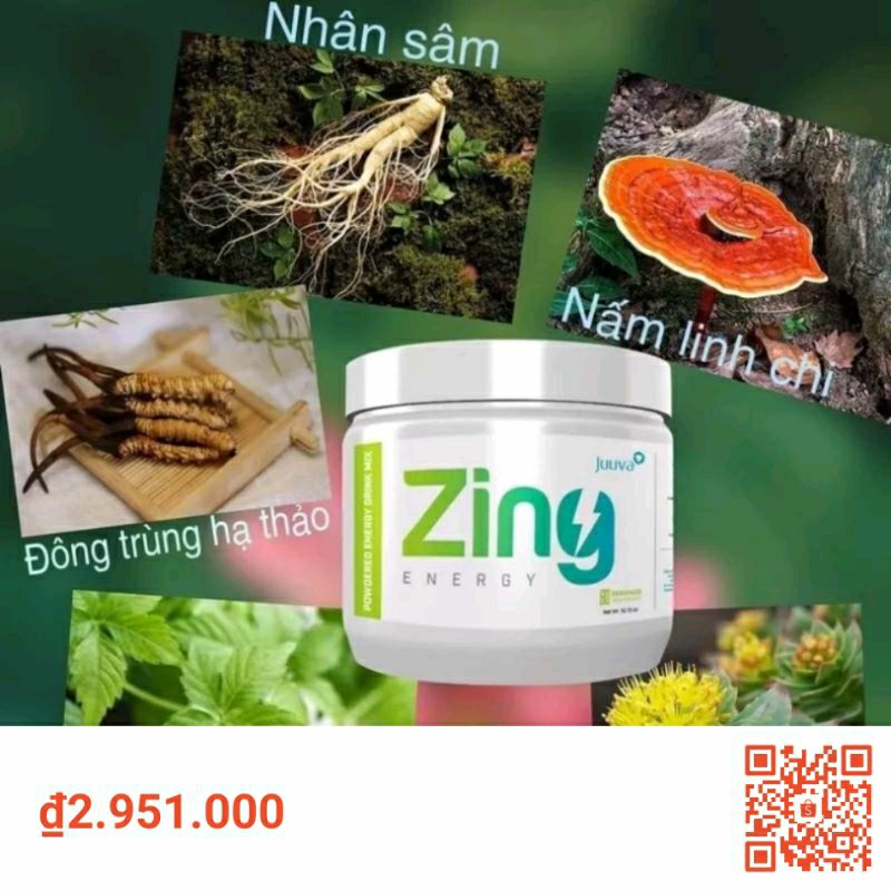 Zing Energy ( Sinh Lý Nam, Nữ - 304g ) | Shopee Việt Nam