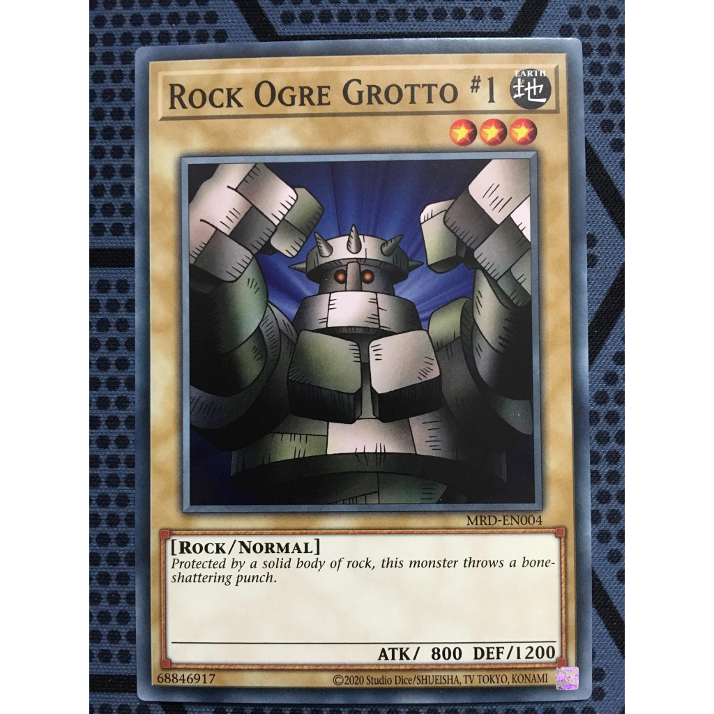 Bài yugioh thời đầu duel monster - Rock Ogre Grotto #1 - MRD-EN004 ...