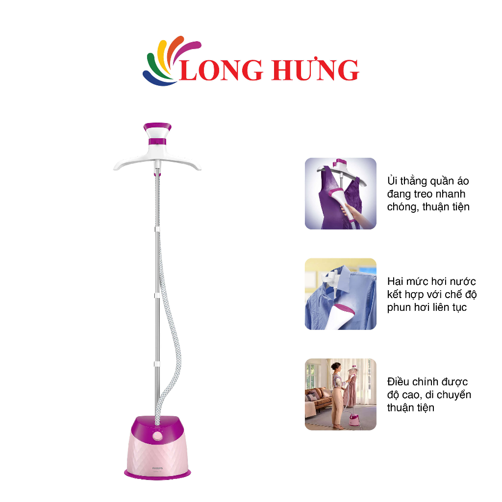 Bàn ủi hơi nước đứng Philips GC506/39 - Hàng chính hãng | Shopee Việt Nam