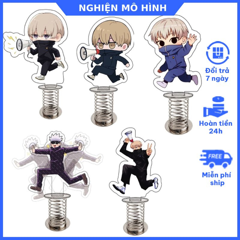 Standee lò xo lắc đầu nhân vật Chú thuật hồi chiến Inumaki Yuji Itadori ...