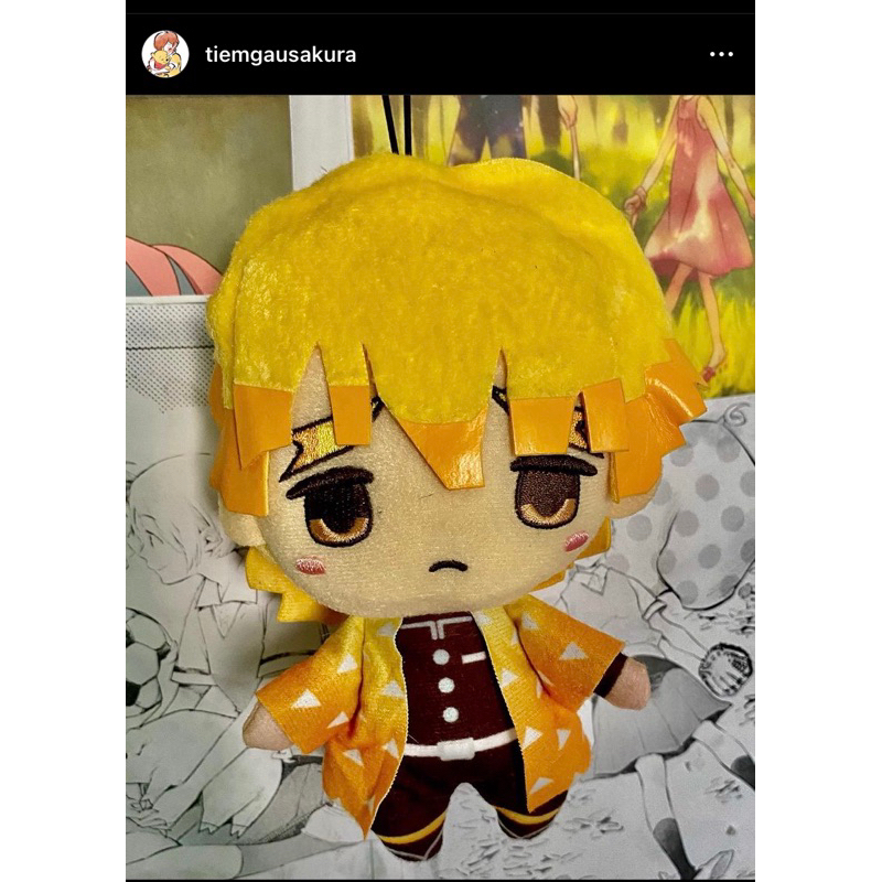 Gấu bông kimetsu no yaiba-Zenitsu | Shopee Việt Nam