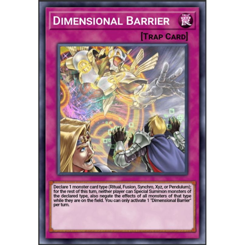Thẻ bài yugioh [ VVT95 ] ♡ Dimensional Barrier ♡ RC04-JP073 | Shopee Việt Nam