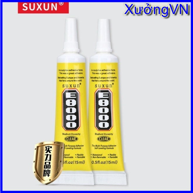 Keo Dán Kính Dán màn hình điện thoại Suxun E8000 15 25 50 110 ML Dán Phụ Kiện Trang Trí Điện ...