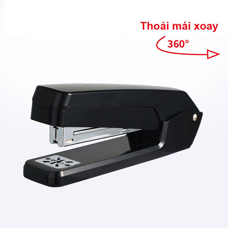 Máy dập ghim văn phòng bàn dập ghim giấy xoay 360( 3 chiều) tiện lợi dễ ...