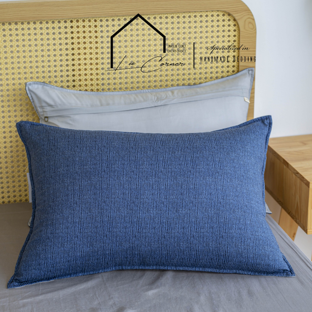 Vỏ gối 45x65cm, 50x70cm Lụa Modal Micro nhiều hoạ tiết LEE CORNER áo gối cao cấp | Shopee Việt Nam