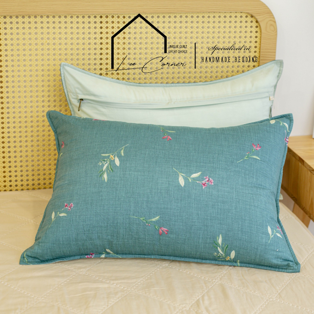 Vỏ gối 45x65cm, 50x70cm Lụa Modal Micro nhiều hoạ tiết LEE CORNER áo gối cao cấp | Shopee Việt Nam