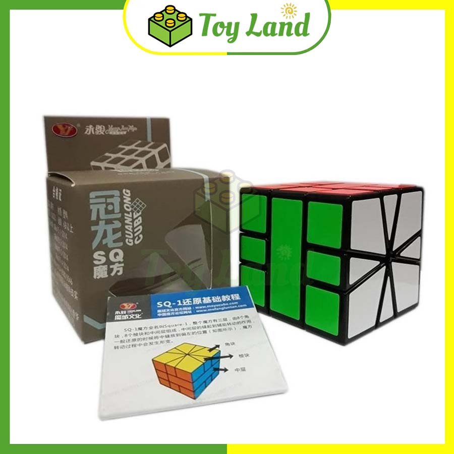Rubik YJ Square-1 GuanLong YongJun Rubic Biến Thể SQ1 Viền Đen Đồ Chơi ...