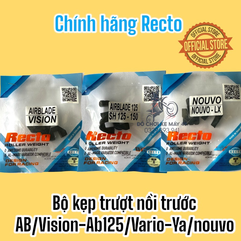Bộ kẹp trượt nồi trước xe tay ga ab110 ab125/vario shmode yamaha nouvo ...