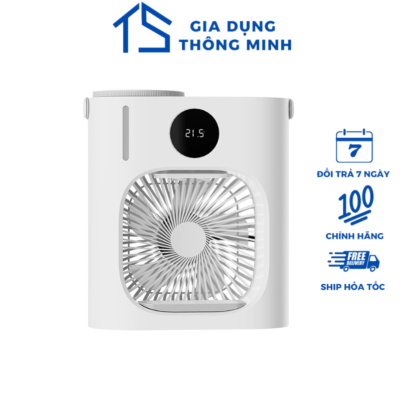 Quạt hộp phun sương Xiaoda CL08 XD-ZMLFS01 Màn hình led sử dụng 3 mức độ tiện lợi | Shopee Việt Nam