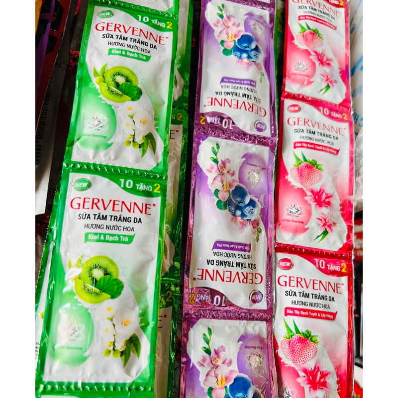 Dây 12 gói sữa tắm Gervenne | Shopee Việt Nam