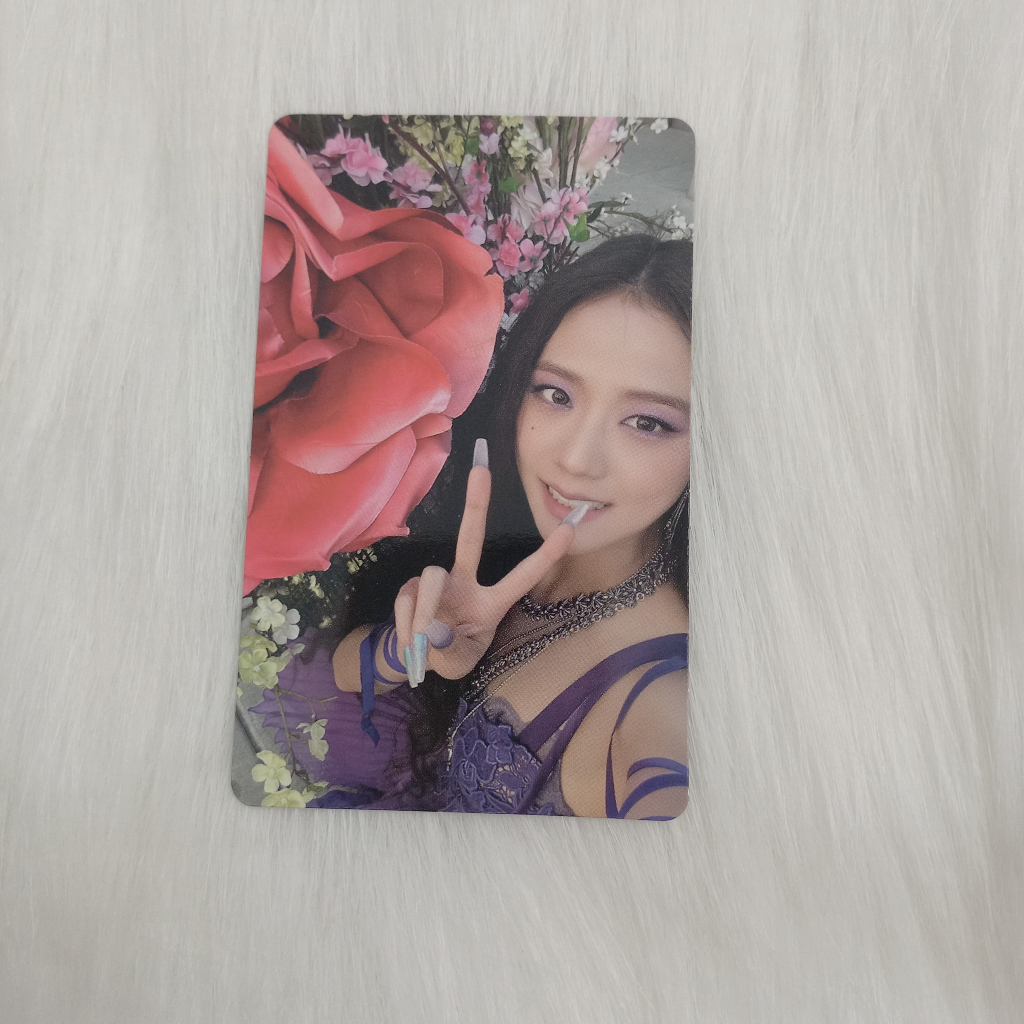Official Card Jisoo flower solo - Album Jisoo flower Me/Blackpink ...