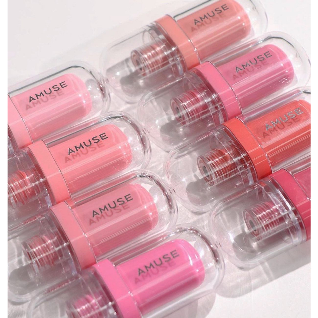 Son tint thạch thuần chay Amuse Jel-fit tint | Shopee Việt Nam