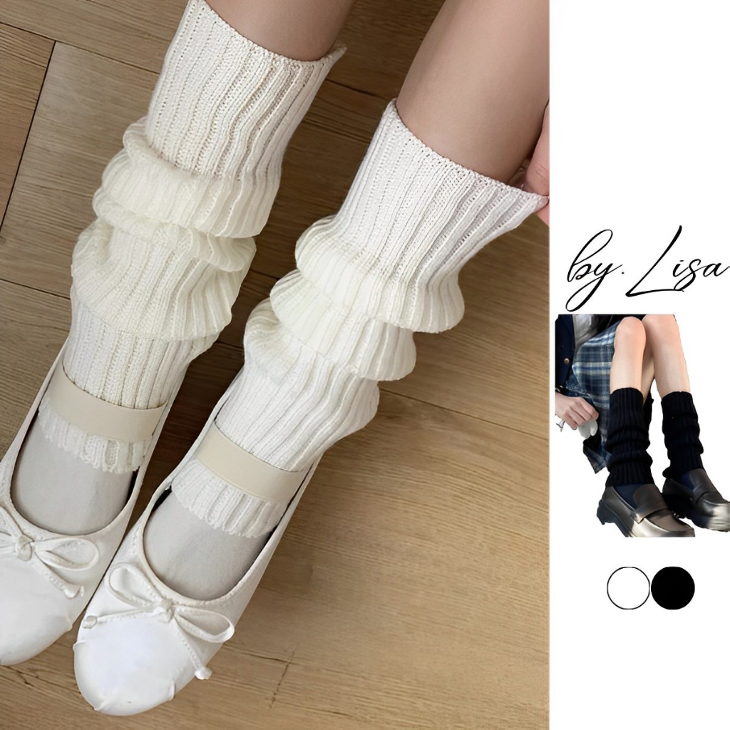 Tất ống chân dệt kim len ống tay giữ ấm phong cách Y2K ống tất chân ...