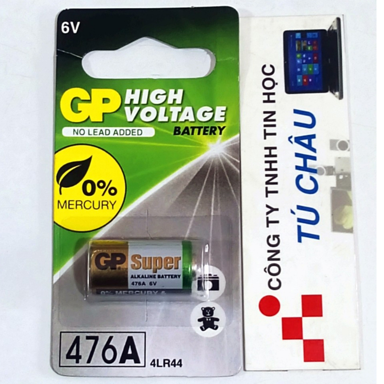 Pin 6V 476A, 4LR44, 4AG13, PX28A, A544, A4034PX / GP Super Alkaline ...