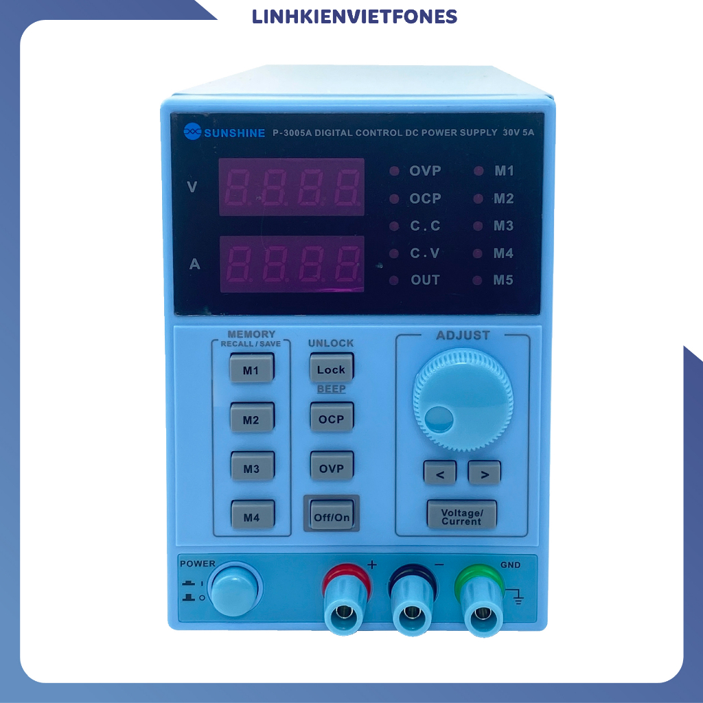 Máy cấp nguồn Sunshine P-3005A 30V - 5A chính hãng | Shopee Việt Nam