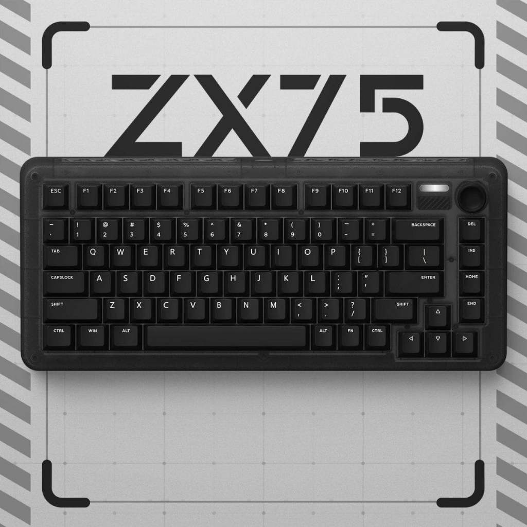 Bàn phím cơ IQUNIX ZX75 Dark Side Wireless RGB - Hàng Chính Hãng ...