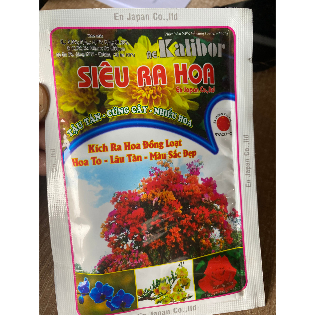 5 gói Phân bón Cao cấp AE-Kalibor Siêu ra hoa | Shopee Việt Nam