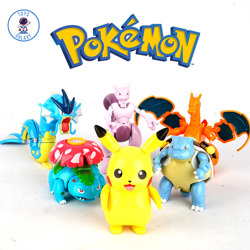 Đồ Chơi Bóng Pokemon Mô Hình Pikachu / Mewtwo / Eevee / Charizard ...