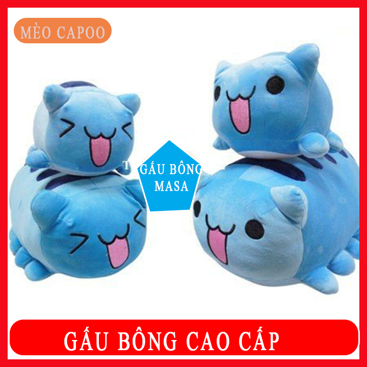 Gấu bông mèo capoo, mèo bông capoo hàng Việt Nam cao cấp | Shopee Việt Nam
