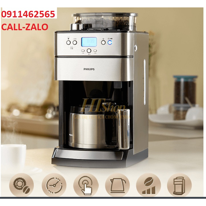 Máy Pha Cafe Tự Động,Máy pha cà phê Philips HD7751-Hàng cao cấp LOẠI 1 ...