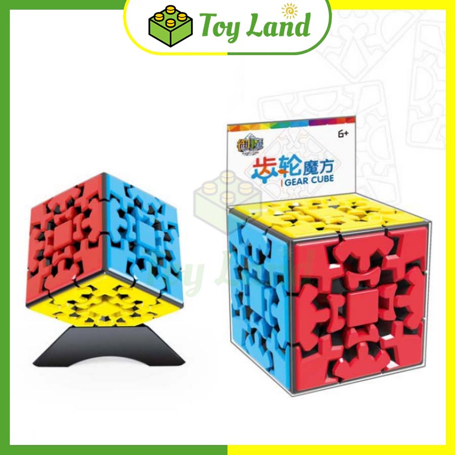 Rubik Gear Cube 3x3 Rubic Biến Thể Bánh Răng Stickerless Không Viền Đồ ...