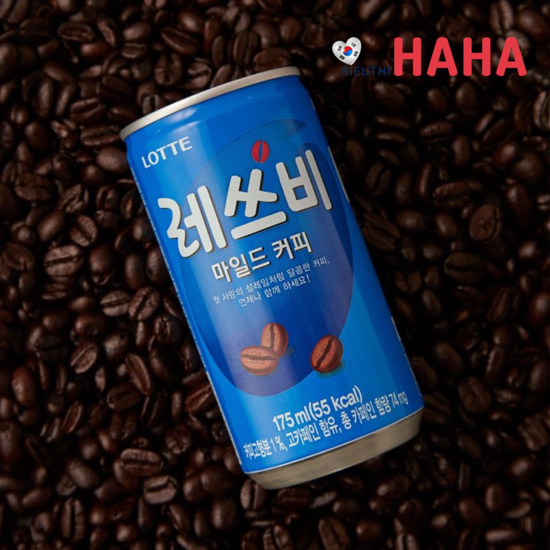 Cà phê Lets Be Mild Coffee Lotte bán chạy #1 [롯데] 레쓰비 마일드 175ML ...